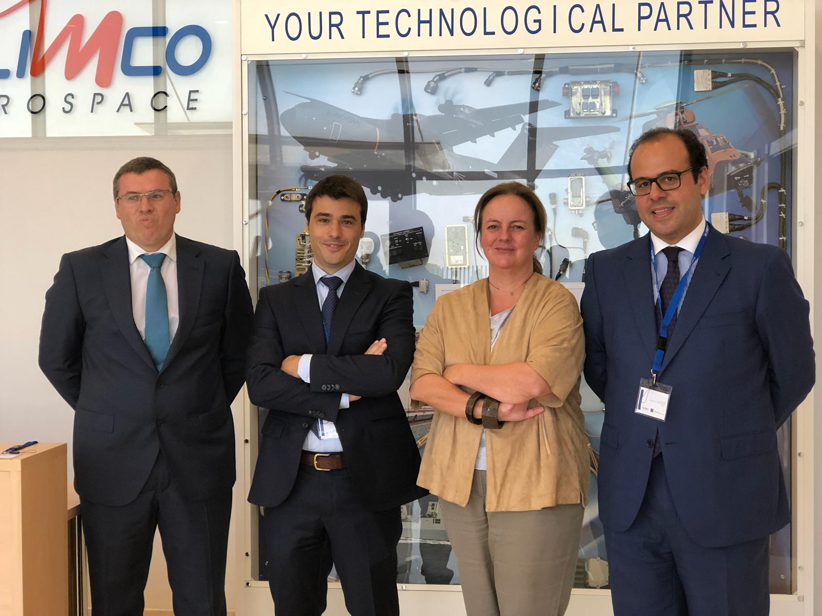 The General Manager of Industry visits Elimco Aerospace